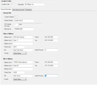 Location Maintenance | DockMaster Documentation